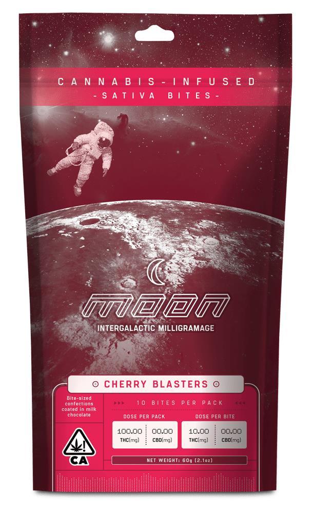 Cherry Blasters [10pk] (100mg) | MOON - Gummy Chocolates | Beyond ...