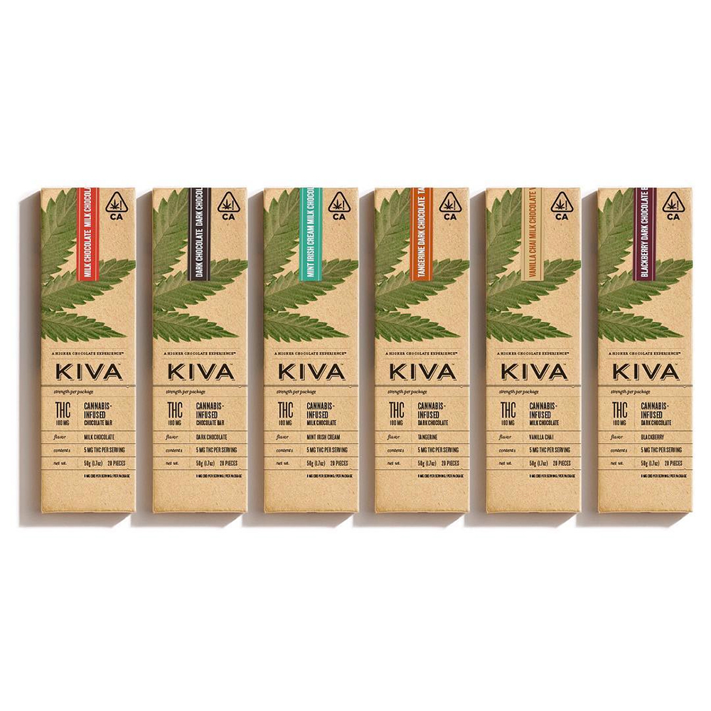 Peppermint Bark (100mg) | Kiva Confections - Chocolate | Beyond / Hello ...