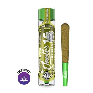 Iced Matcha [1g] | Jeeter | Cannabis Pre-roll - Purple Lotus