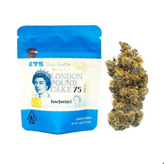 London Pound Cake #75 | Cookies | Cannabis Strain - Purple Lotus