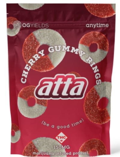 Atta Cherry Gummy Rings