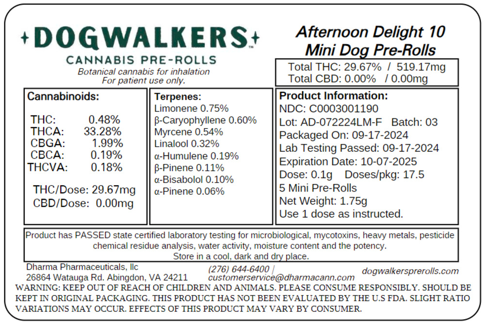 Afternoon Delight #10 [.35g]