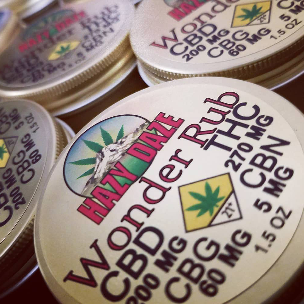 Wonder Rub (550mg CBD/950mg THC) | Hazy Daze | Rub - Jane