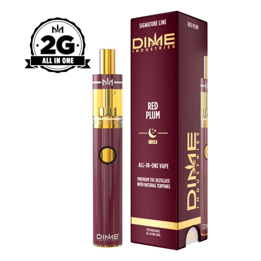 Shop DIME - Red Plum Signature Line Disposable (2g) | Fine Fettle ...