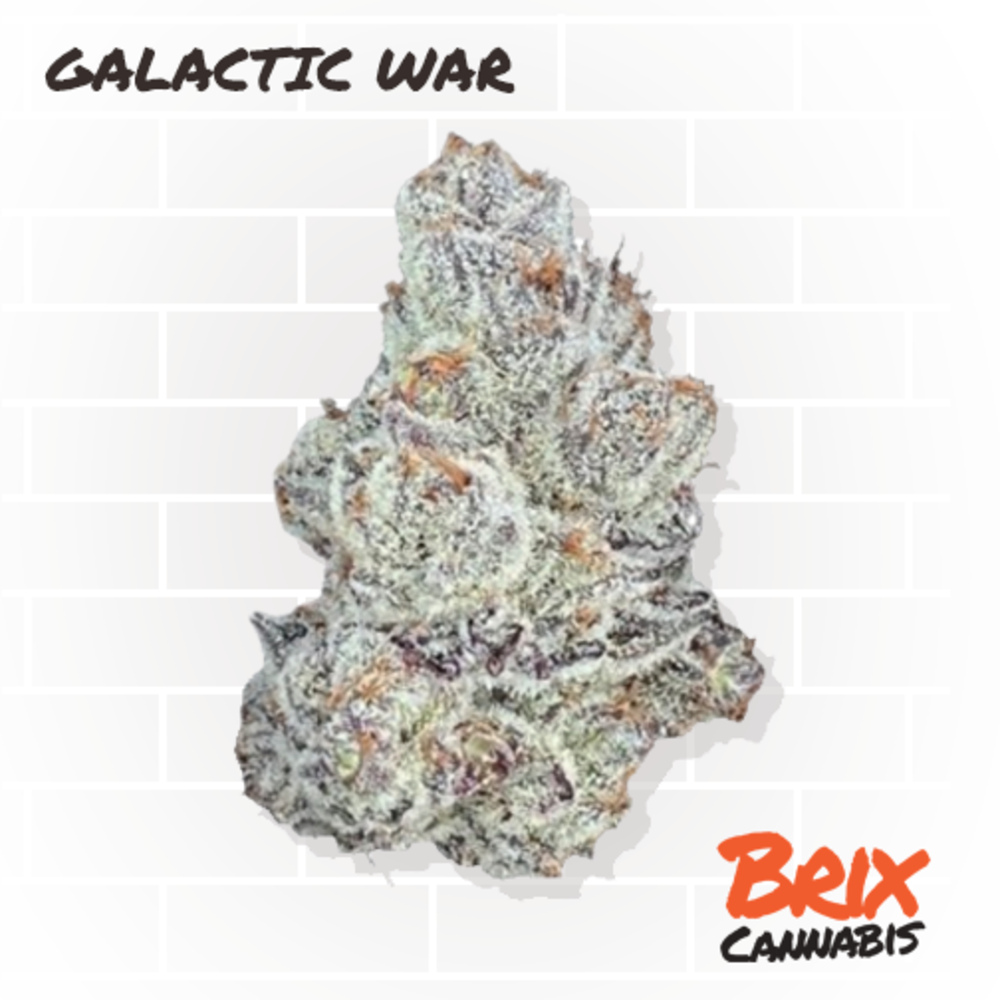 Shop BRIX Cannabis - Galactic War (H) T23.72% Flower C0101000109 | Fine ...
