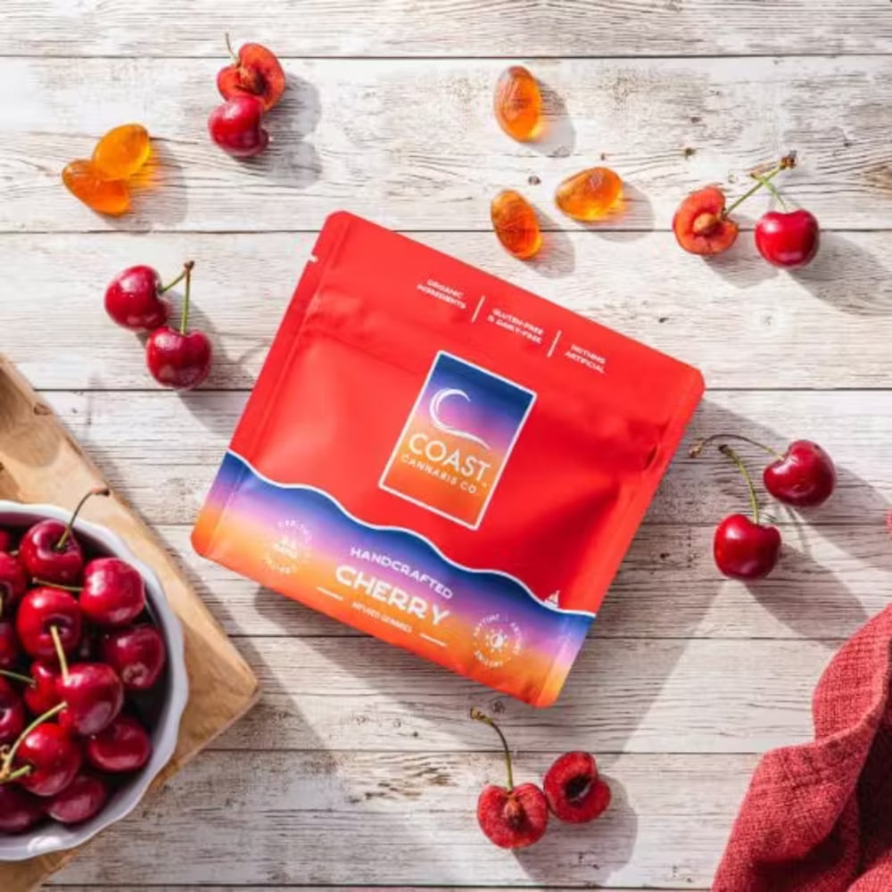 Coast Cannabis Co™ Cherry 2:1 CBD:THC [20pk] (100mg) - Tree House Craft ...