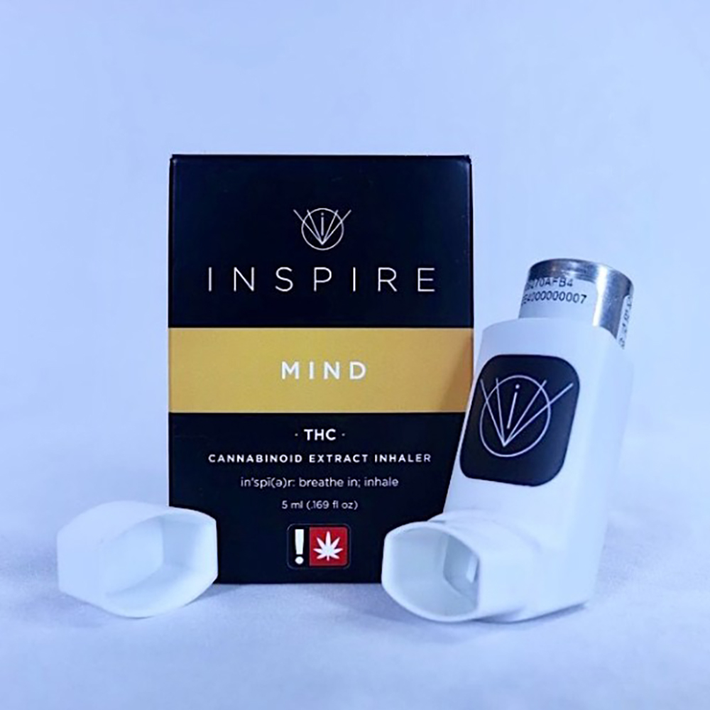 THC Inspire - Mind [500mg] | EOS Labs | Metered Dose Inhaler - Jane