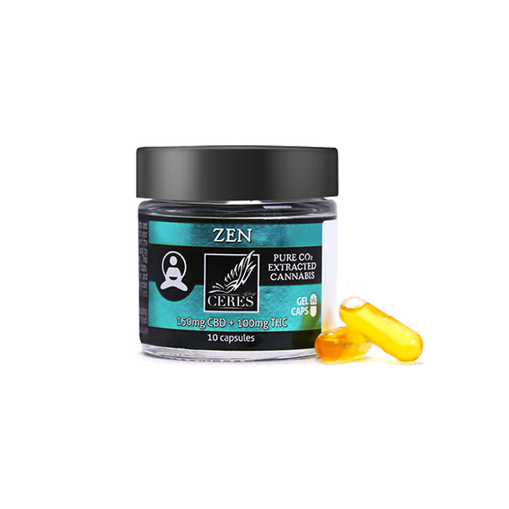 Zen [10pk] (150mg CBD/100mg THC) | Ceres | Capsules - Jane