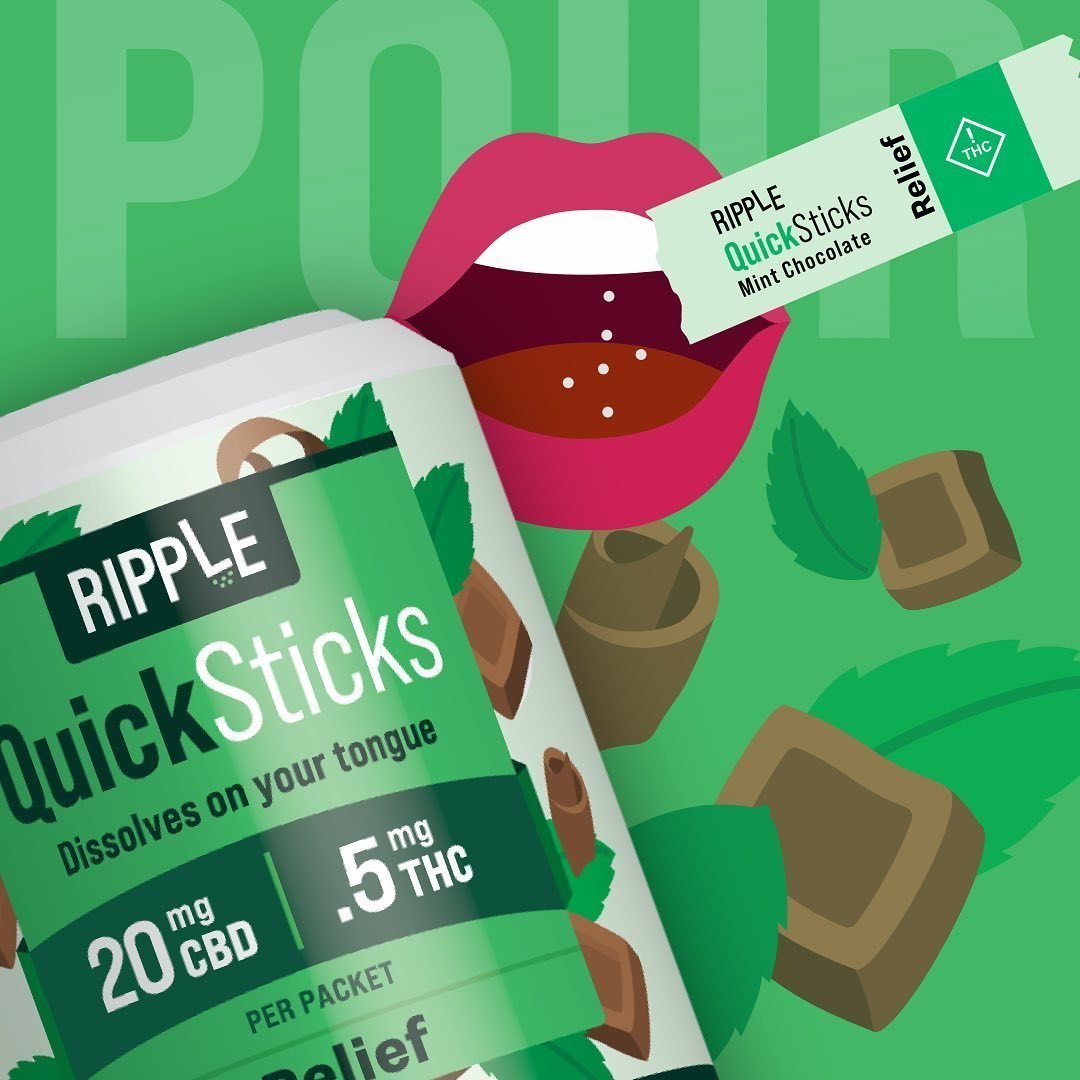 20:1 Mint Chocolate [10pk] (200mg CBD/10mg THC) | Ripple | Ripple ...