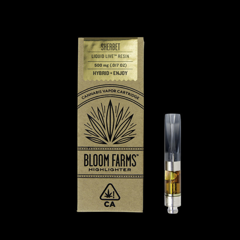 Triangle Kush | Bloom Farms | Live Resin Cartridge - Jane