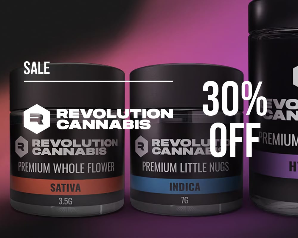 Shop Save 30% on revolution brands! products | The Happy Cannabis Co ...