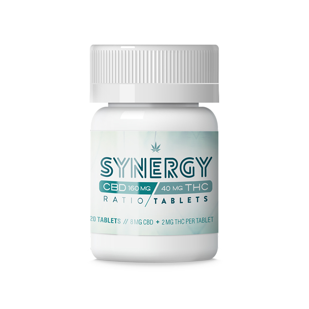 4:1 CBD:THC [20pk] (160mg CBD/40mg THC) | Dixie | Ratio Tablets - Jane