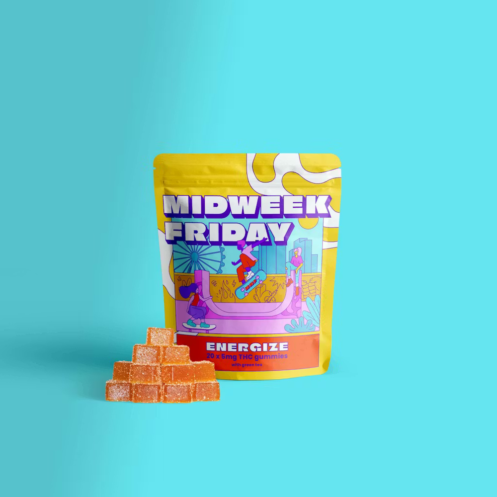 Shop MidWeek Friday | Tangerine (Energize) 10pk | 100mg | Aces ...