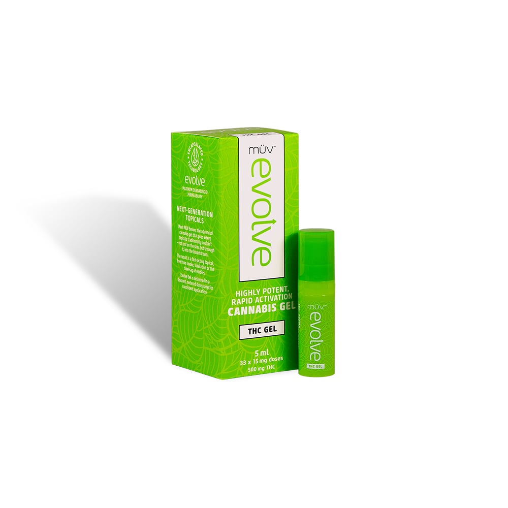THC Evolve Gel (500mg) | MÜV | Evolve Gel - Jane