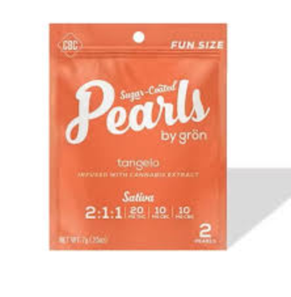 Tangelo Pearls 2:1:1 THC / CBC / CBG - 20mg Candies - Sativa - 2pk ...