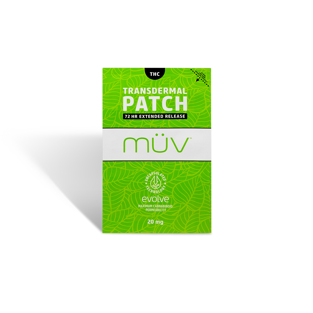THC 72-Hour Patch (20mg) | MÜV | Transdermal Patch - Jane