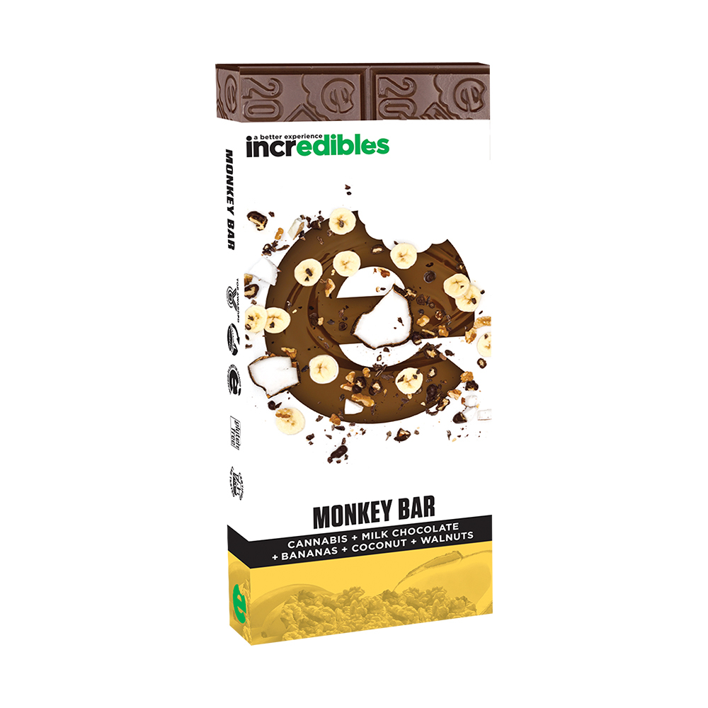 Monkey Bar (100mg) | incredibles | Handcrafted Chocolate - Jane