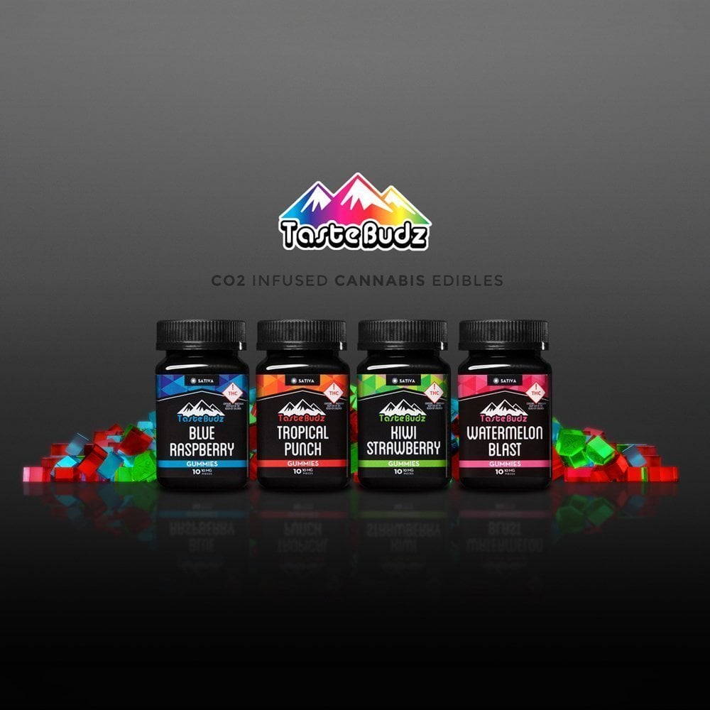 Assorted Flavors (500mg CBD/10mg THC) | TasteBudz | Gummies - Jane