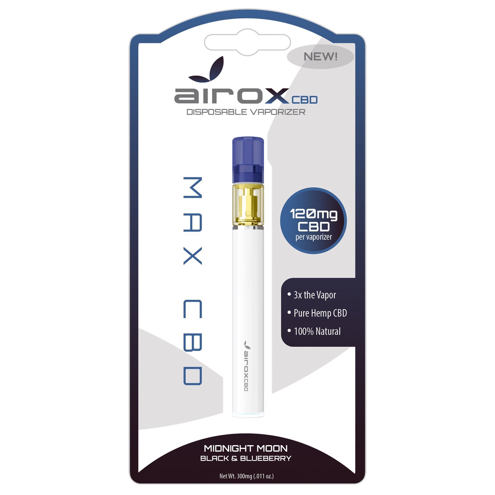 White Rhino [300mg] | AiroX CBD | Max CBD Disposable - Jane