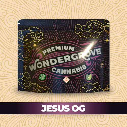 Jesus Og (CBD) - 2.83g Whole Buds - CBD | Wondergrove | Bloom