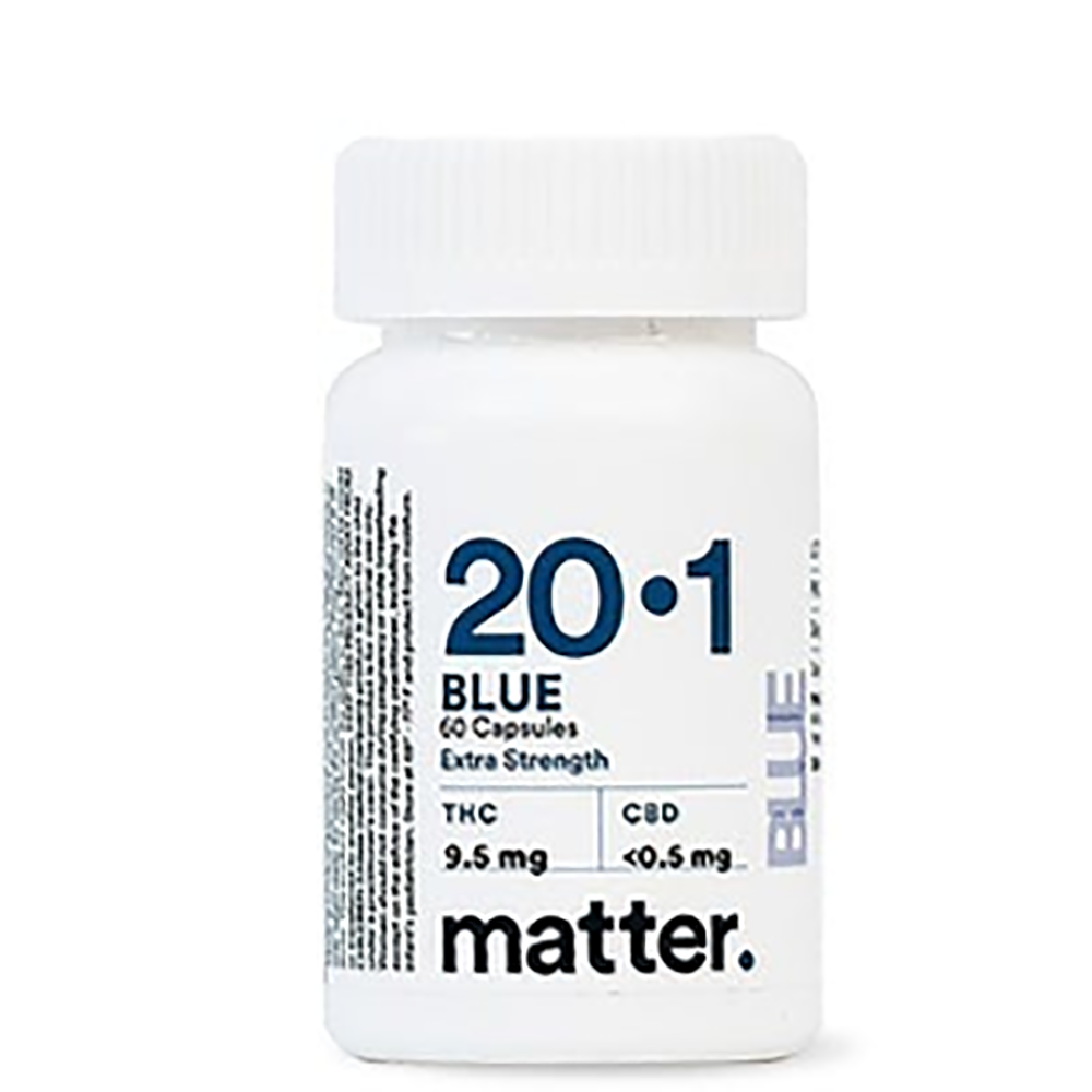 20:1 THC:CBD Blue Extra [60pk] | PharmaCann | Capsules - Jane