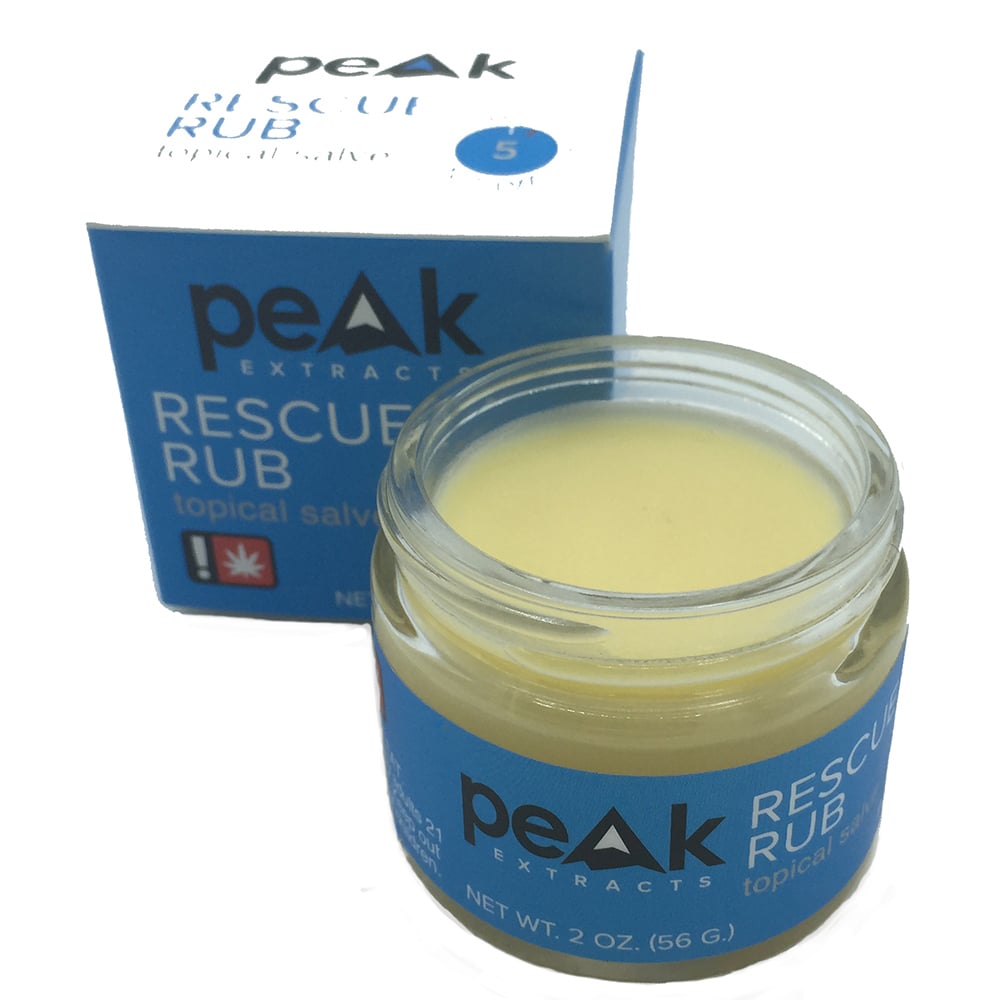 Rescue Rub [2oz] | Peak Extracts | Rub - Jane