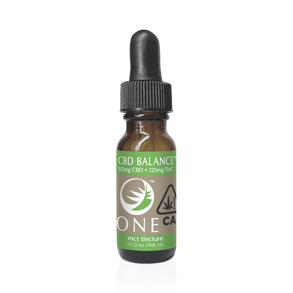 CBD Balance ONE 1:1 [.5oz] (125mg CBD/125mg THC) | ONE Tincture ...
