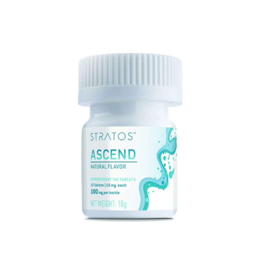 Ascend [10pk] (100mg) | Stratos | THC Effervescent Tablets - Jane