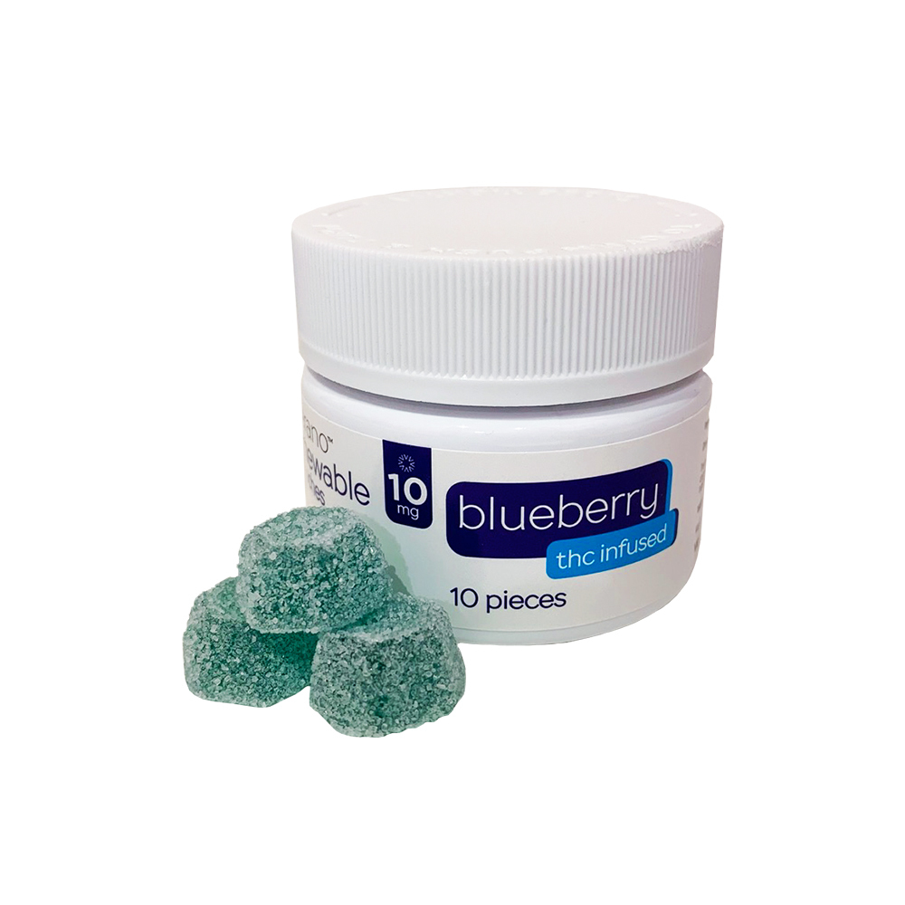 Blueberry (10mg) | Encore Edibles | Chewable Troches - Jane