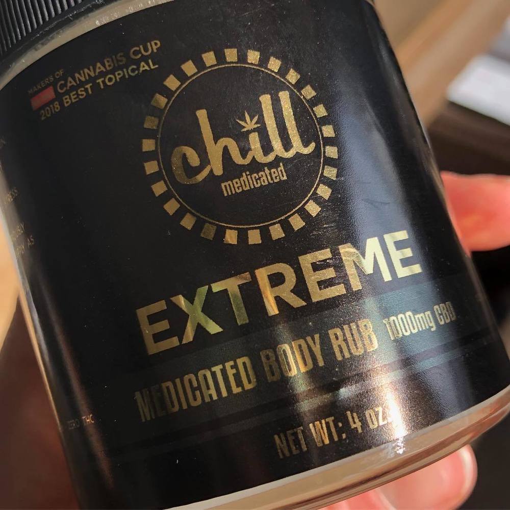 Extreme Medicated [4oz] (1000mg CBD) | Chill Medicated | Body Rub - Jane