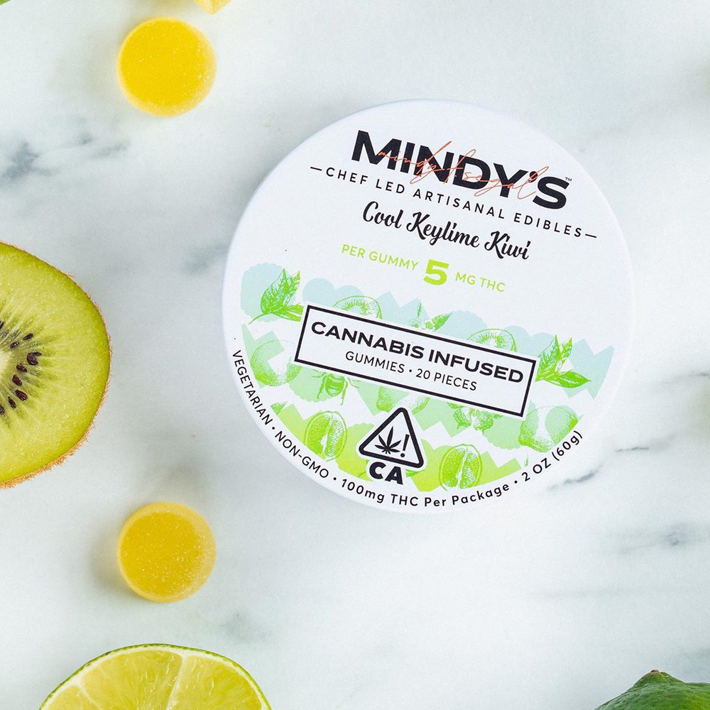 Cool Keylime Kiwi [20pk] (100mg) | Mindy's | Gummies - Jane