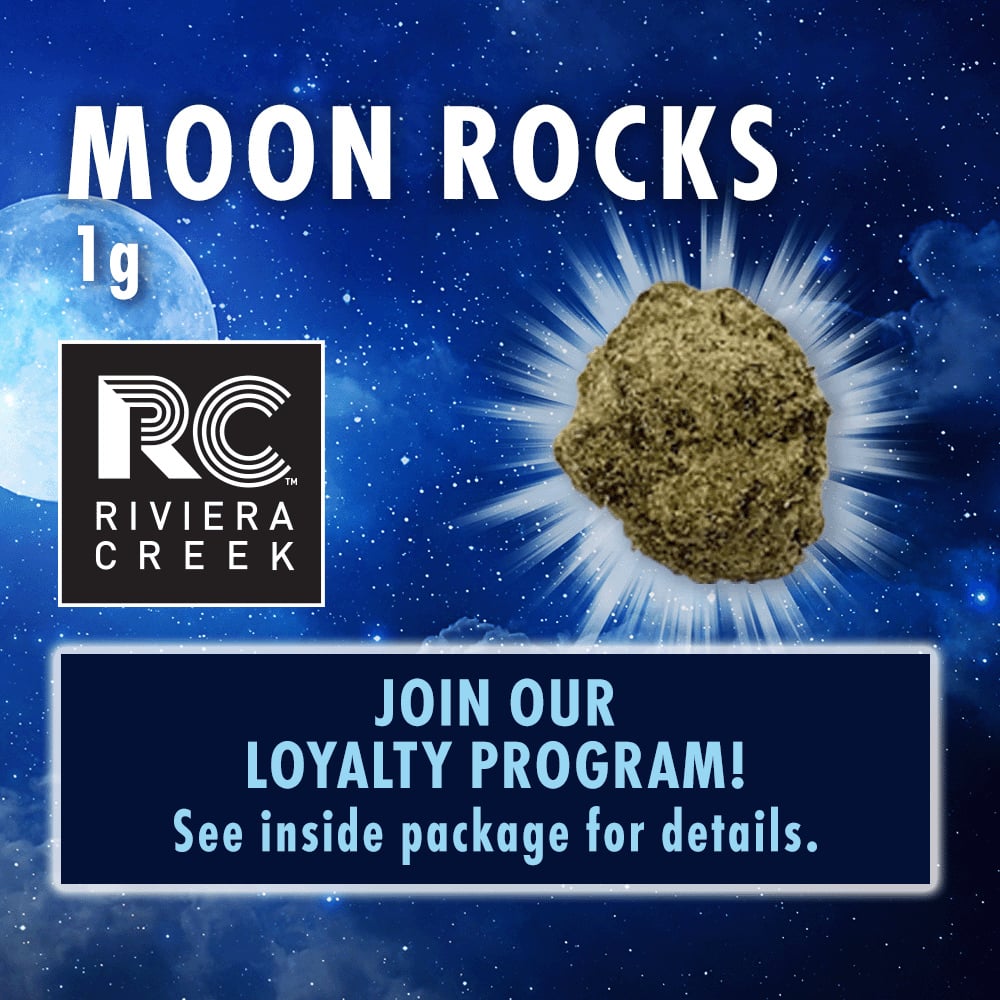 Moon Rocks - 1g Moonrocks - Hybrid | Riviera Creek | Bloom
