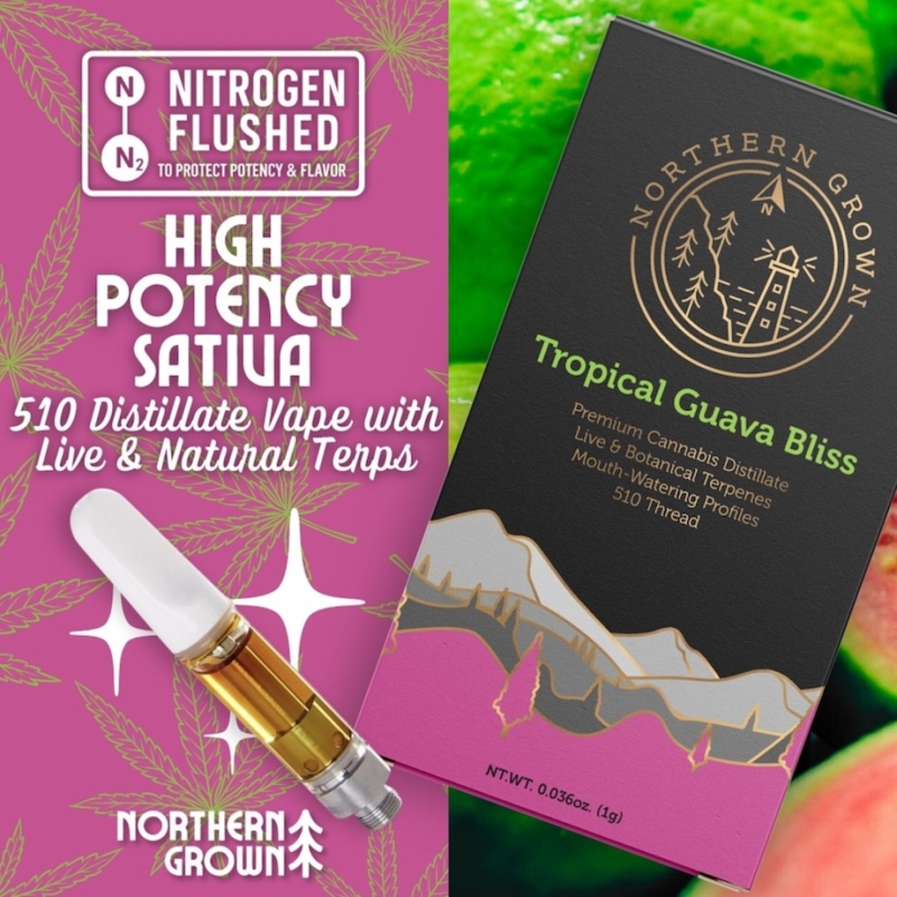 Shop Northern Grown Tropical Guava Bliss Juiced Cartridge | Fine Fettle ...